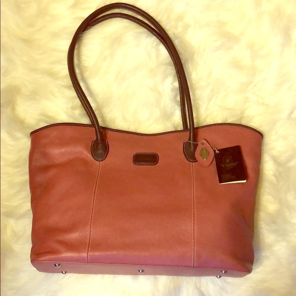 I Santi | Bags | Nwt I Santi Italian Leather Oversized Tote | Poshmark